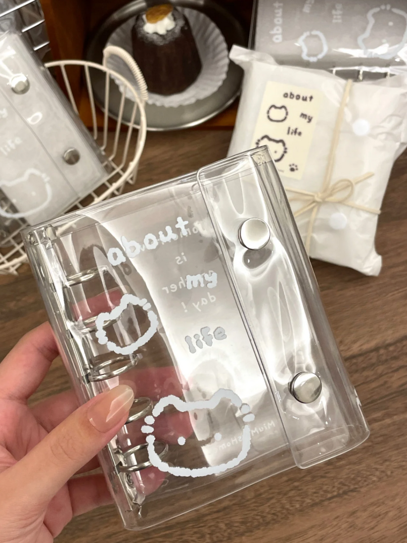M5 Transparent Refillable Binder Covers, 5-Ring – ChicChoi
