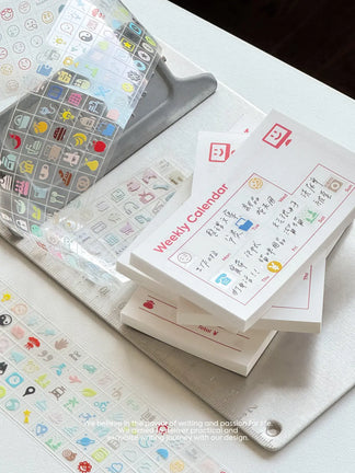 Daily Life Function Icon Tape Cut Film Sticker Roll – ChicChoi