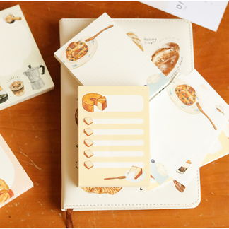 Original Coffee Bread A7 Note Paper – ChicChoi