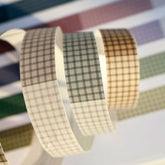 Light Retro Grid Washi Tape Series