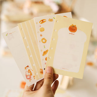 Cat Bread M5/A7/A6 Notebook Refill Pages – ChicChoi